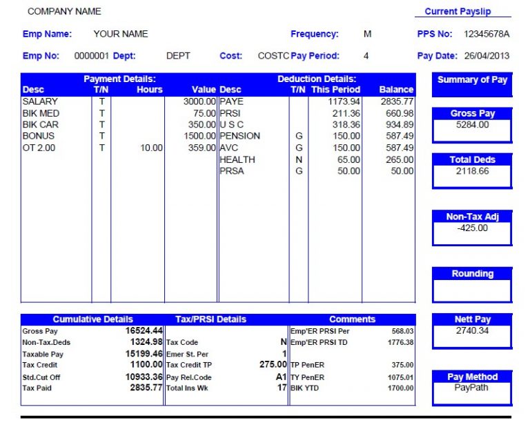 Irish Payslip Explanation Azucko Empowering Employees With Financial Freedom irish-payslip-explanation-azucko-empowering-employees-with-financial-freedom